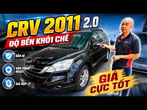 HONDA CR-V 2011 2.0 NHẬP KHẨU | Xe Đẹp Không Lỗi - Độ Bền Khỏi Chê - Giá Cực Tốt!