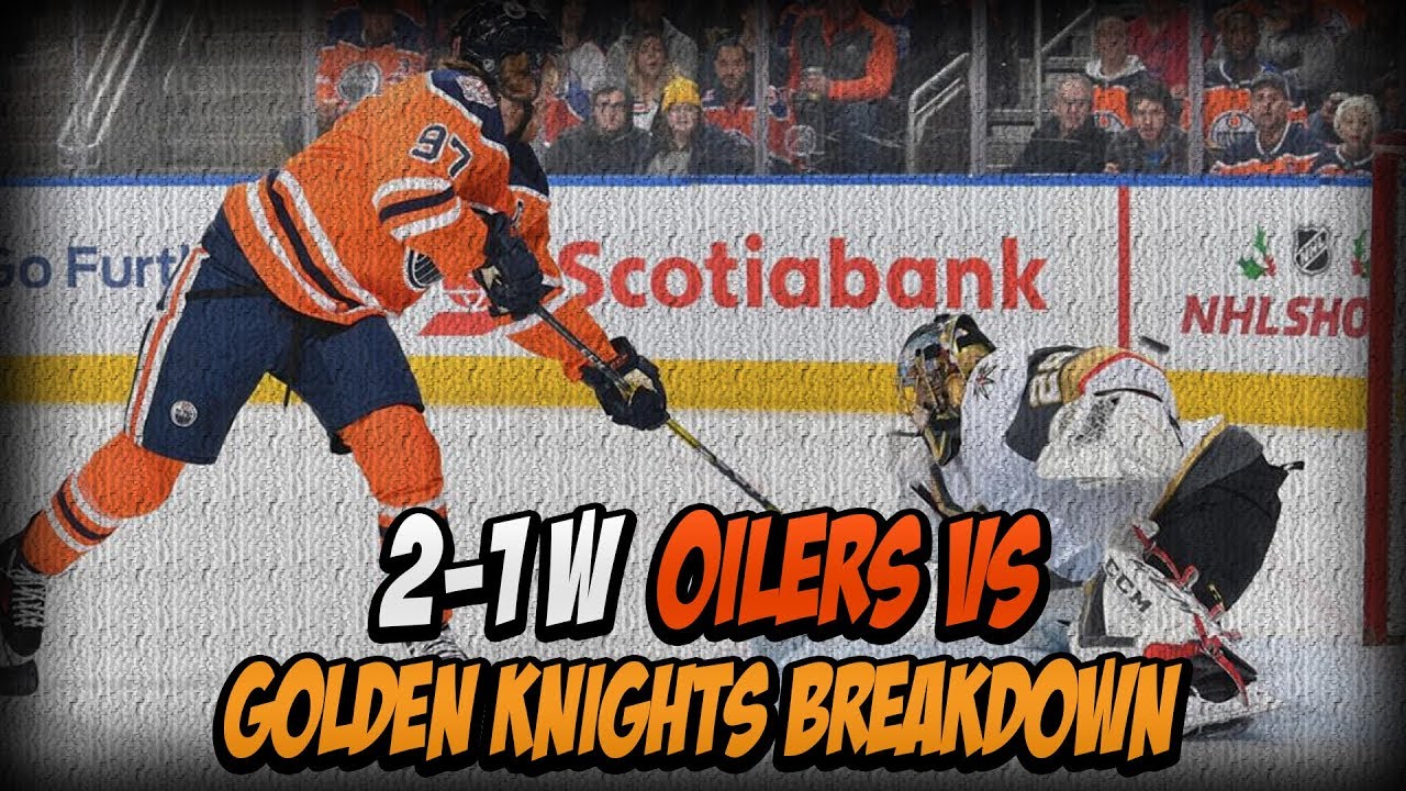 OILERS WINNING STREAK AT 3! Edmonton Oilers vs Vegas Golden Knights ...