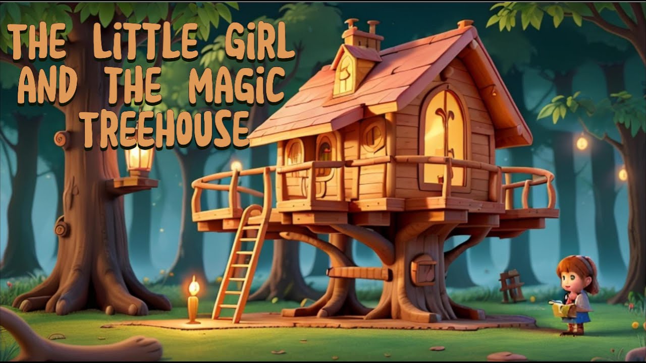 🌸 THE LITTLE GIRL AND THE MAGIC TREE HOUSE 🌳 - YouTube