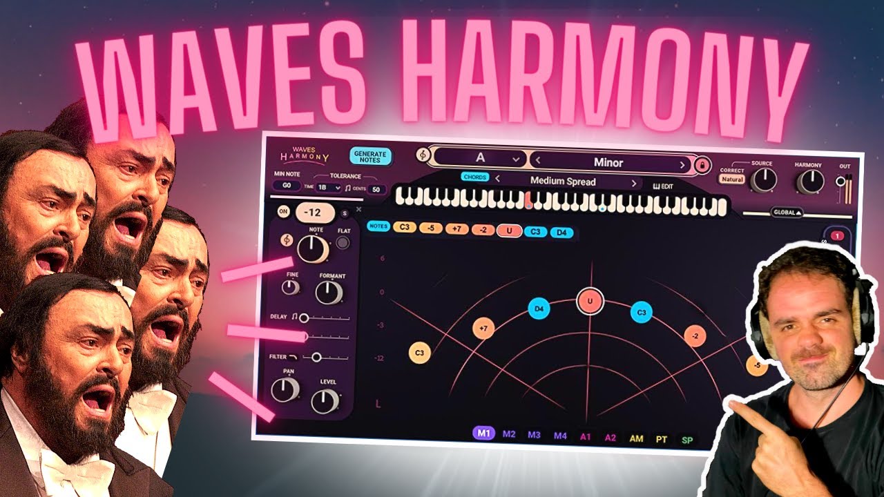 WAVES HARMONY - (Tutorial e Review do Plugin) - YouTube