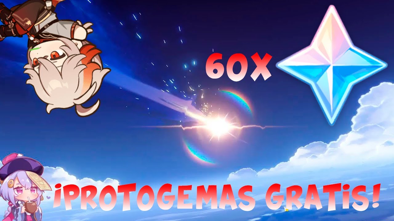¡Como conseguir 60 protogemas gratis!. ¡Genshin Impact! - YouTube