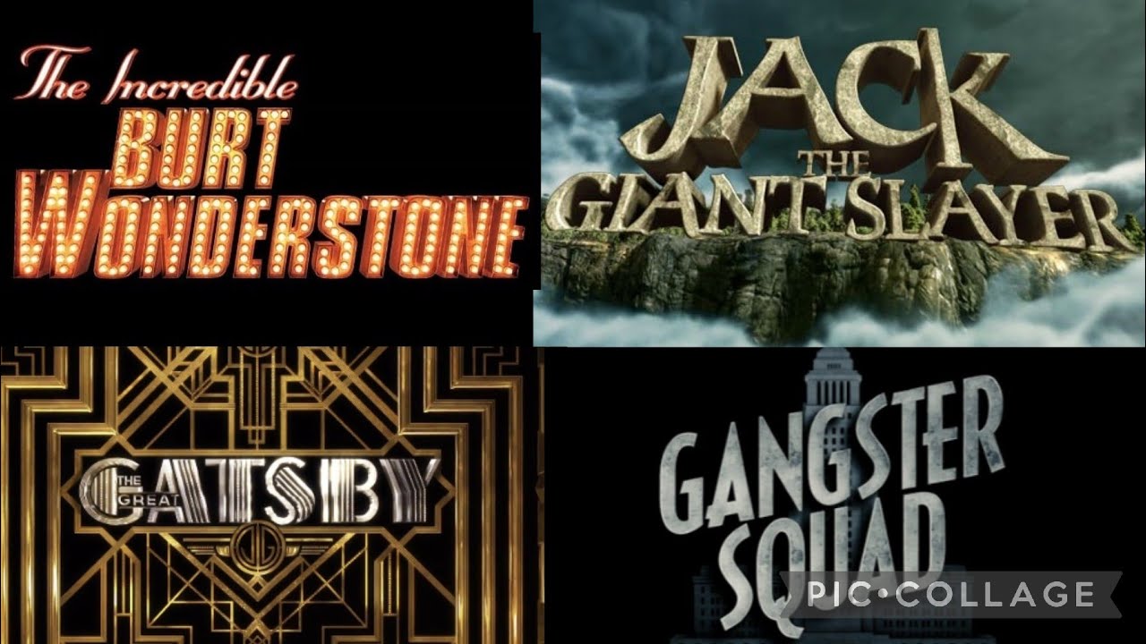 Warner Bros 2013 Movie Trailer Logos - YouTube