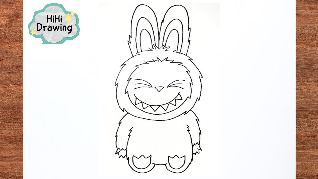 How to Draw Sisi Labubu | Easy Drawing Step by Step - YouTube