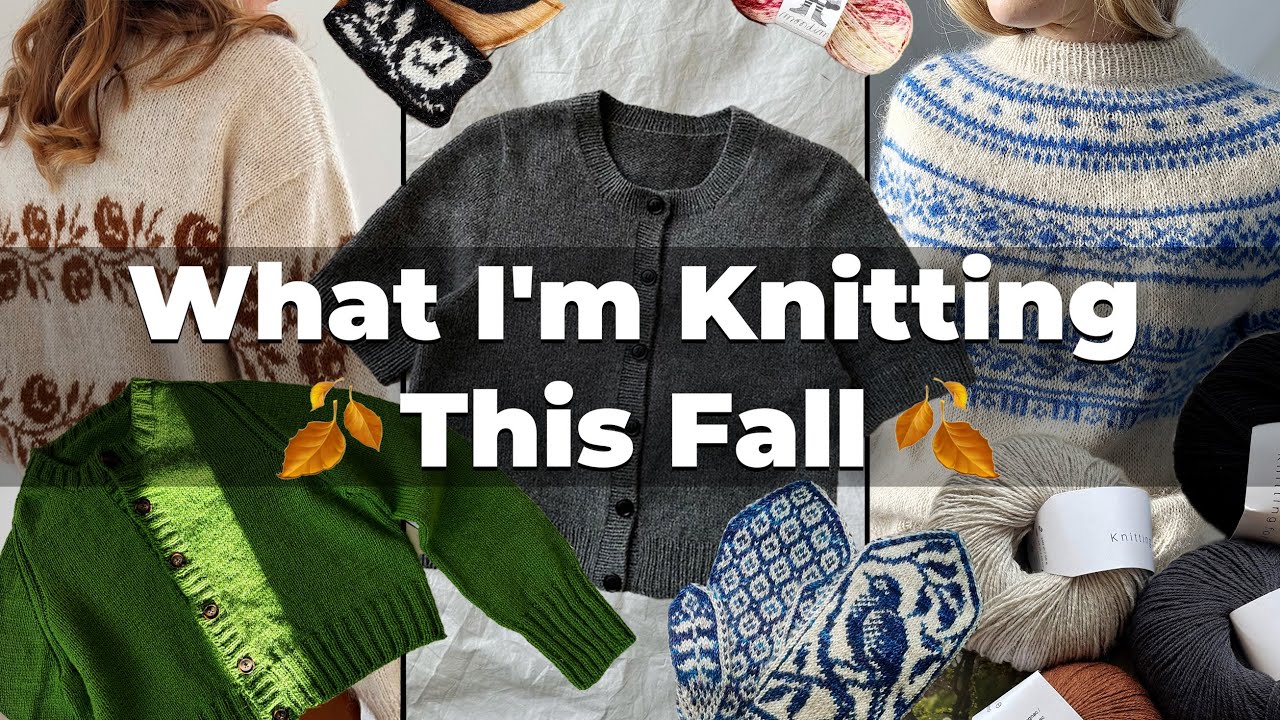 🍂 Fall Knitting Plans, Current WIPS and Stash Goals for this Season ...