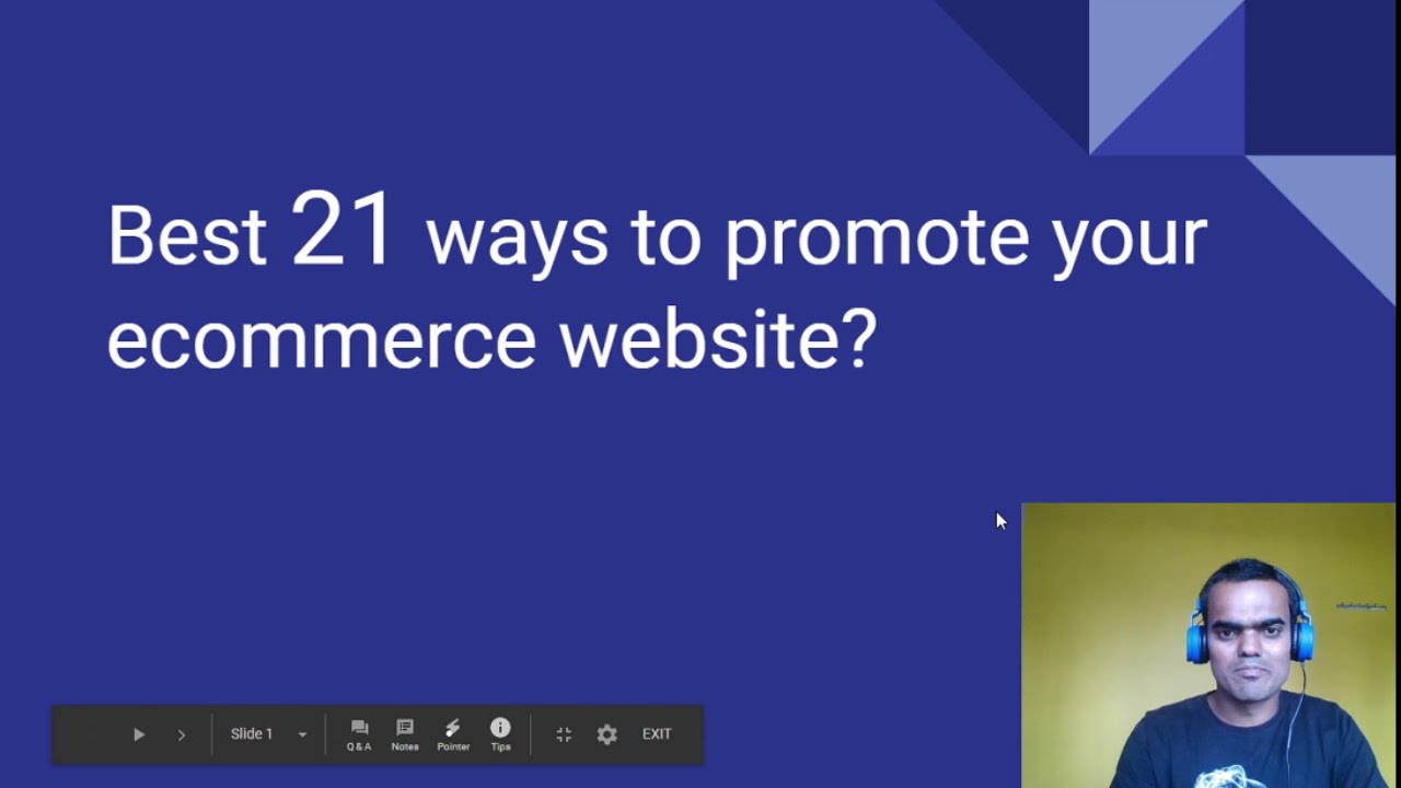 Best 21 ways to promote your ecommerce website (Online store) - YouTube
