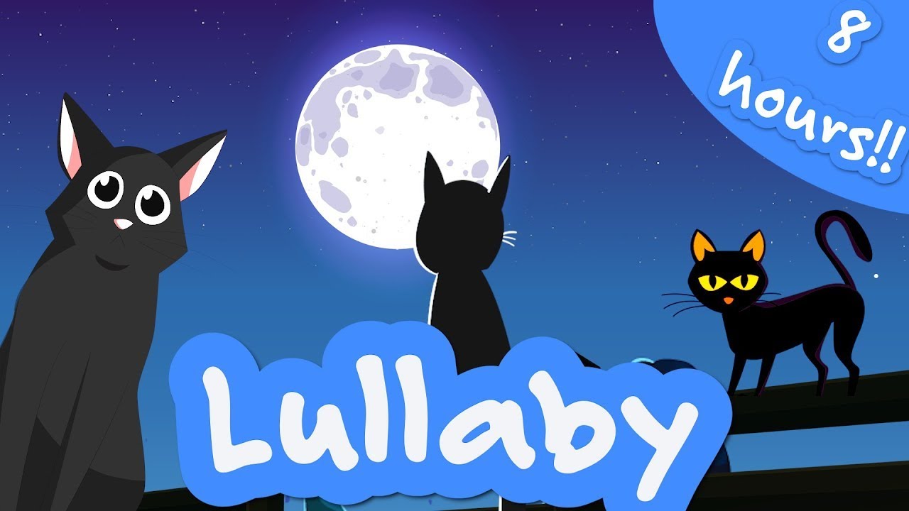 😴 Bedtime Spooky Cute Lullabies For Babies to Fall Asleep Instantly 🤍 8 ...