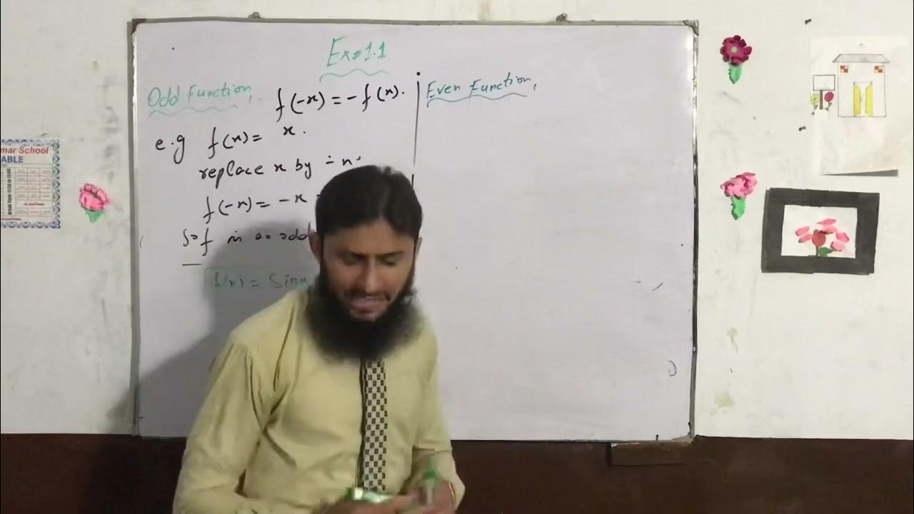 12th Class Math|Chapter 1 Functions and Limits| Exercise 1.1 Question no 9 ⁠@MathWithZeeshan ...