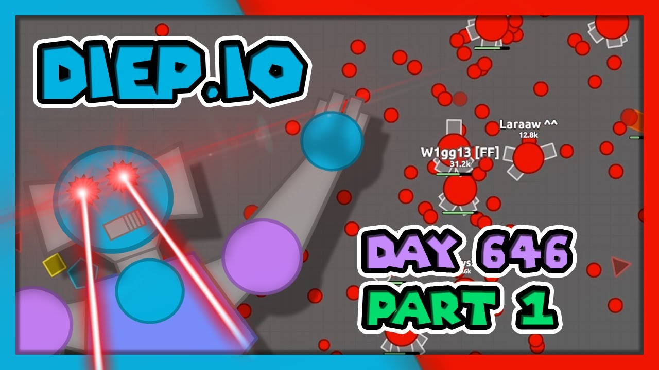 Diep.io - Day 646 - Live Stream🔴 - Part 1 - Playing with Viewers - NCS ...