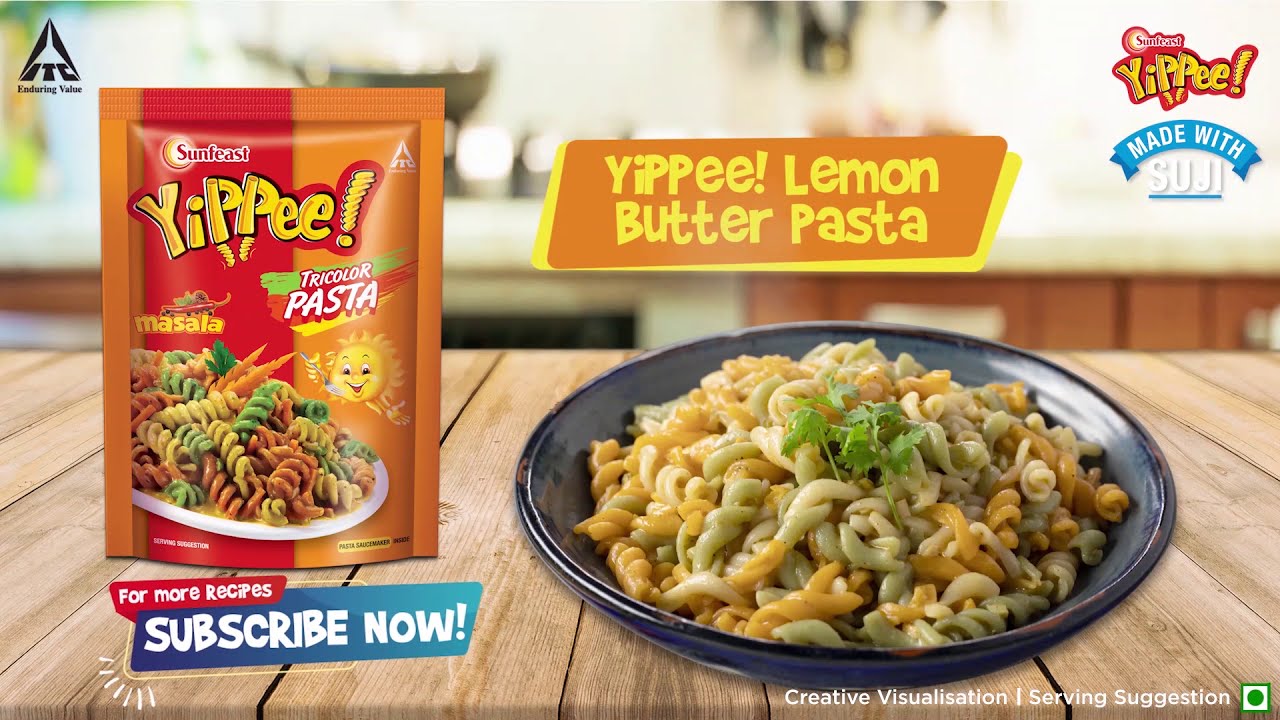 Lemon Butter Pasta Recipe - Instant Pasta Recipes | Sunfeast YiPPee ...