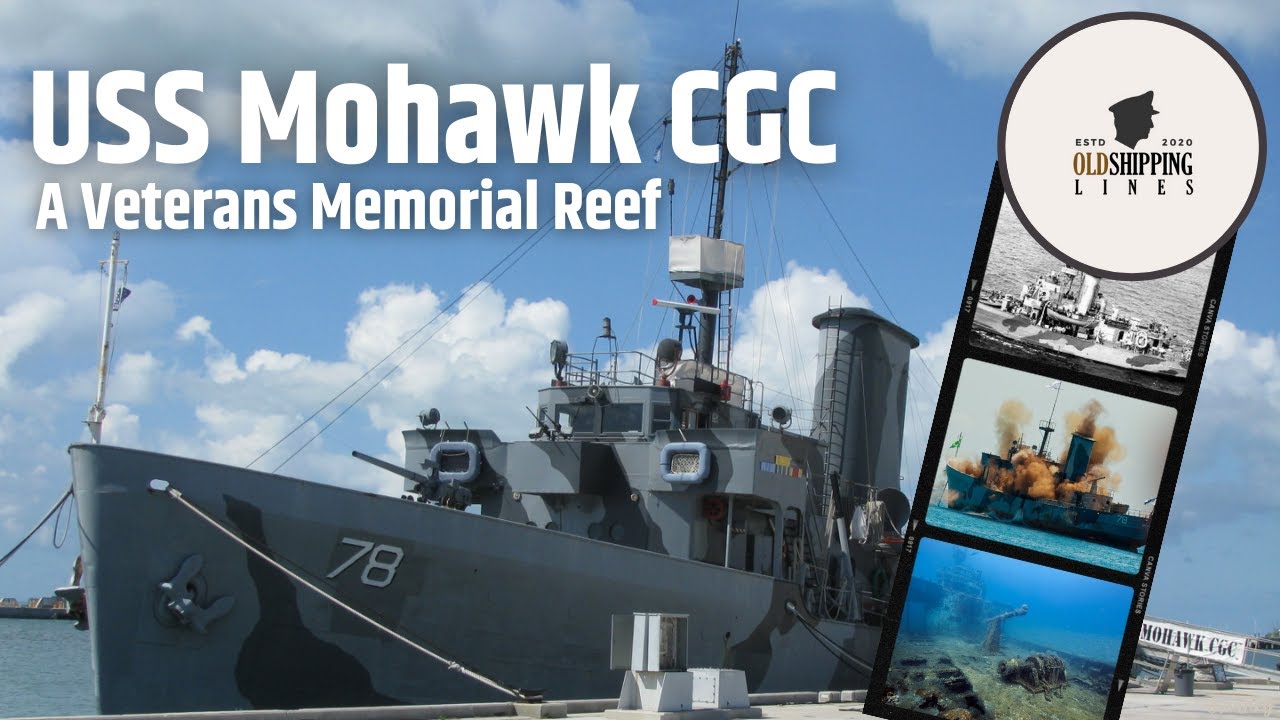 USS Mohawk: A Veterans Memorial Reef - YouTube