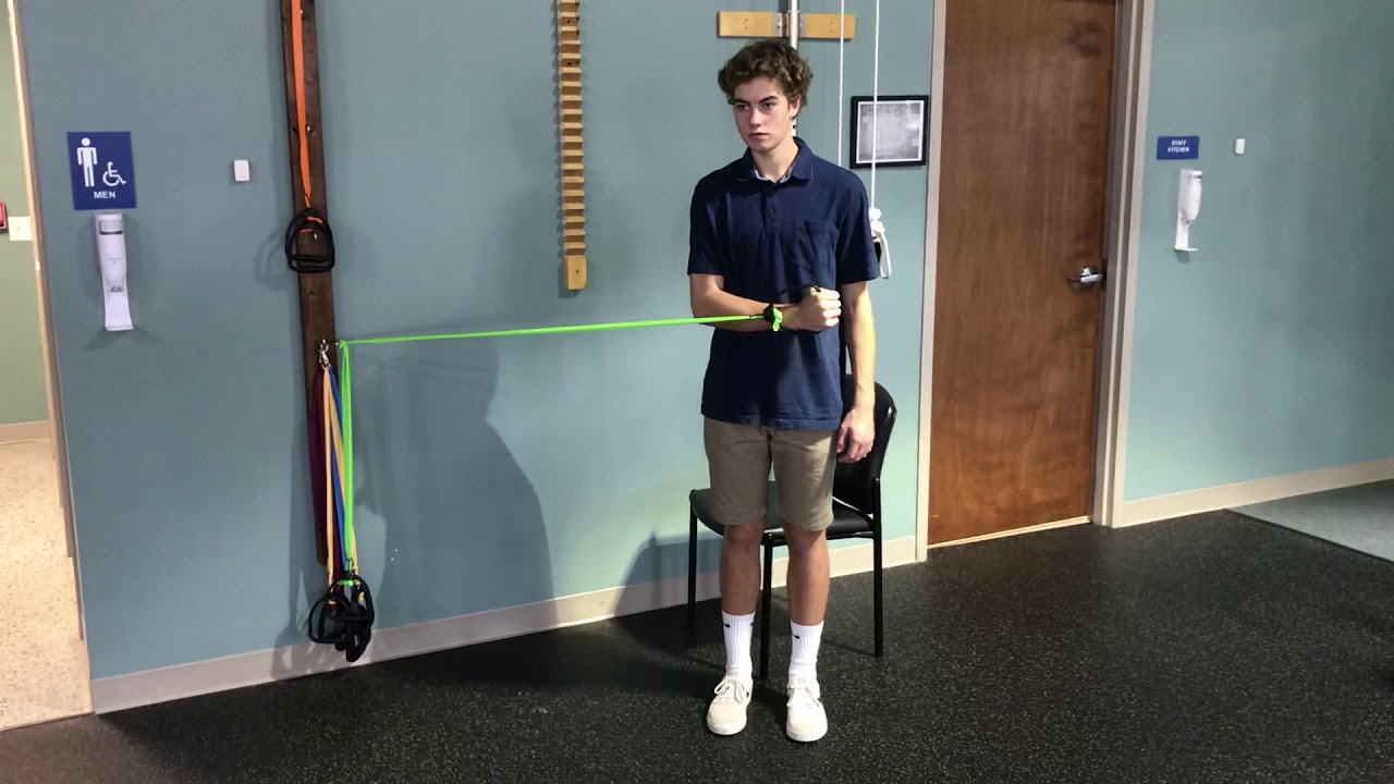 Resisted Internal Rotation - YouTube