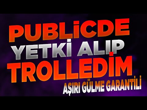 DİSCORD PUBLİC TROLLERİ PUBLİCDE YETKİ ALIP TROLLEDİM [AŞIRI GÜLME GARANTİLİ] DİSCORD TROLL