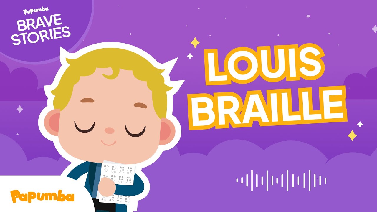 QUEM FOI LOUIS BRAILLE PARA CRIANÇAS 📚 | O INVENTOR DO SISTEMA BRAILLE ...