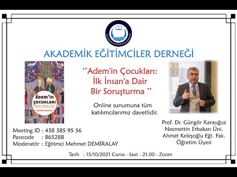İLK İNSANA DAİR BİR SORUŞTURMA 3