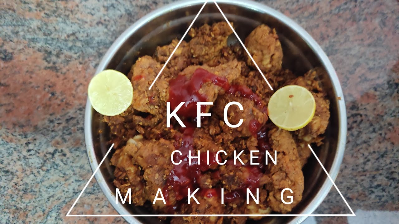 KFC 🐔 chicken making - YouTube