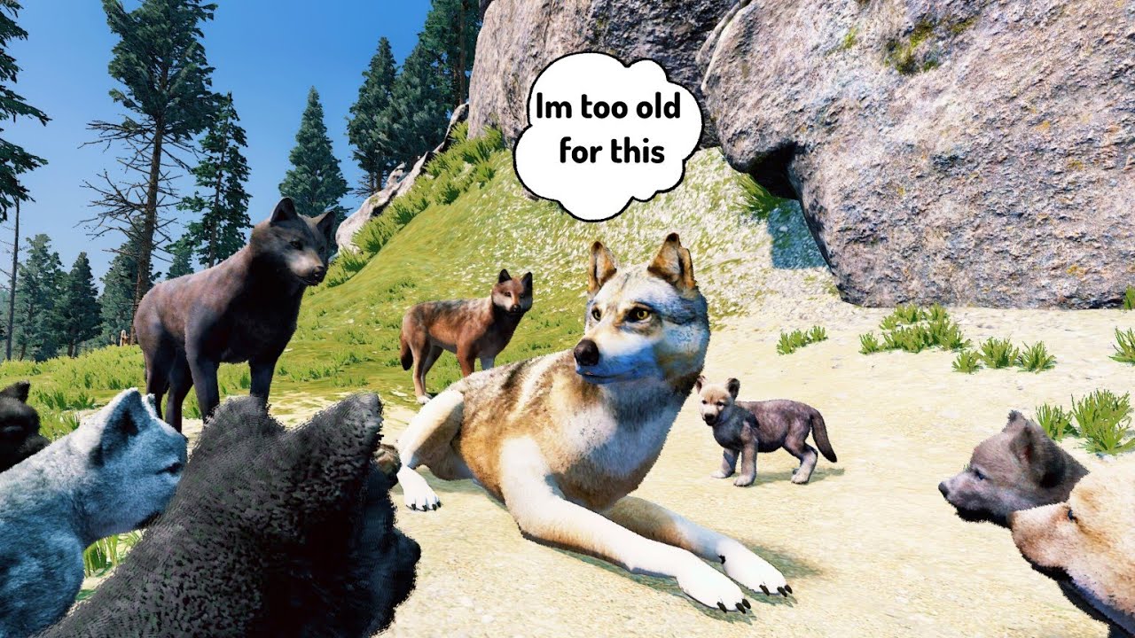 WolfQuest Anniversary Edition Saga: More puppies?!?! #4 - YouTube