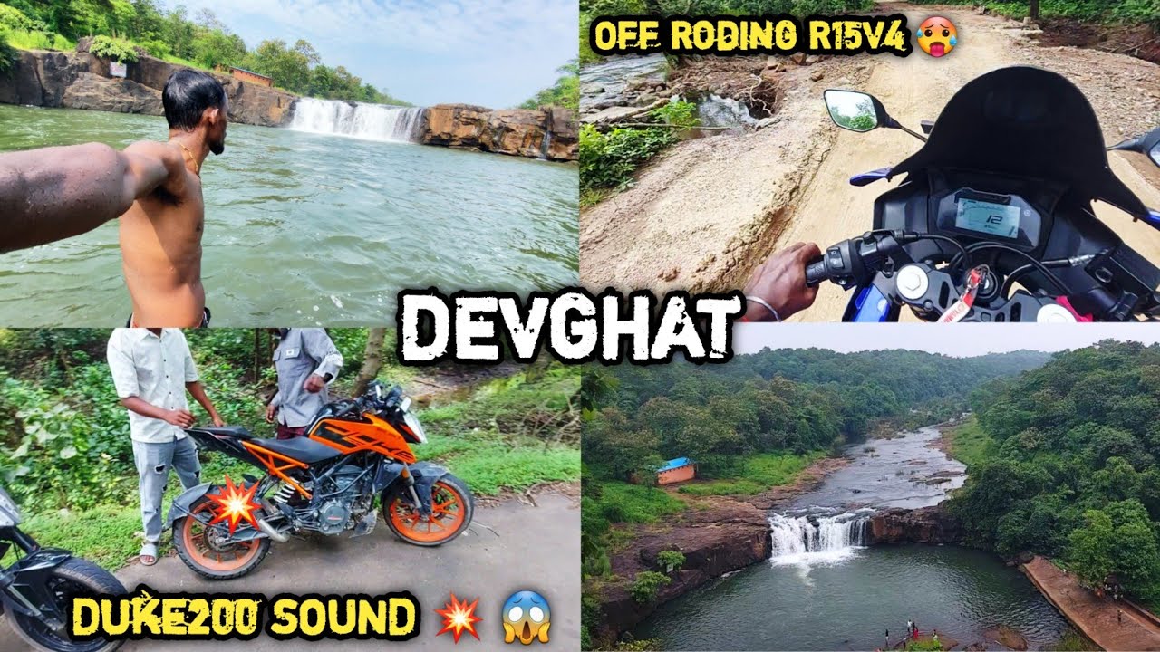 DEVGHAT WATERFALL UMARPADA 😍| Maja Aa gaya 🥵| Socha nahi Tha Asa Hoga 😱 ...