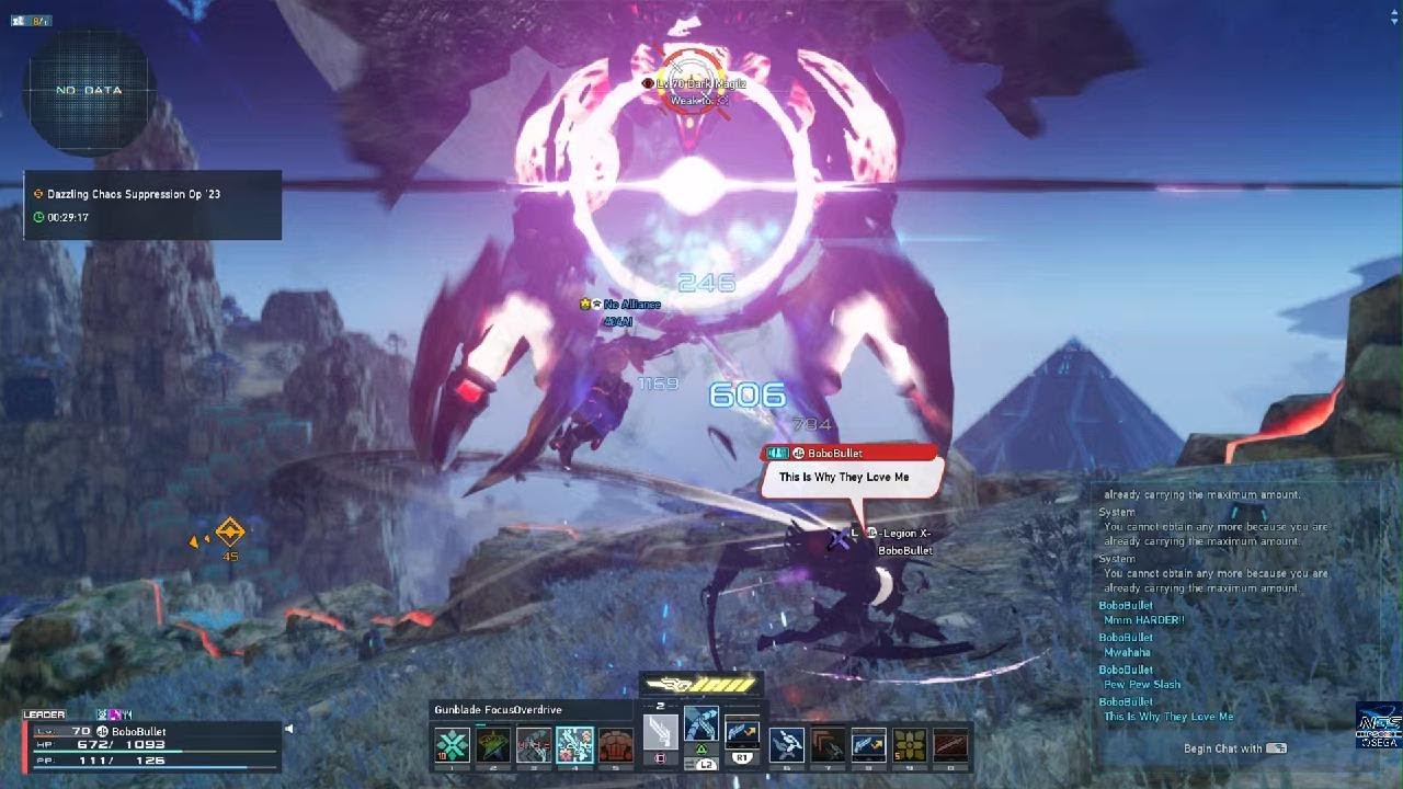 PSO2 NG LTQ "Dazzling Chaos Surpression Op '23" - YouTube