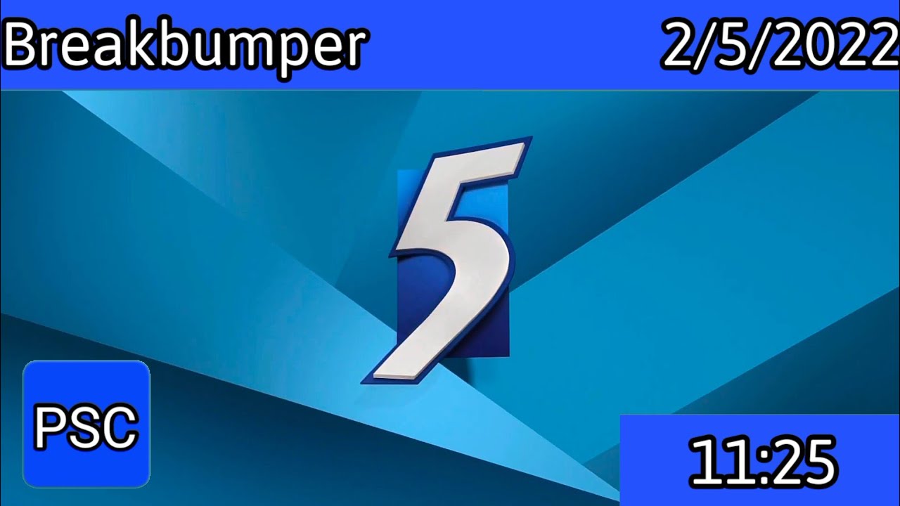 Channel Breakbumper (2/5/2022 | 11:25): MediaCorp Channel 5 - YouTube