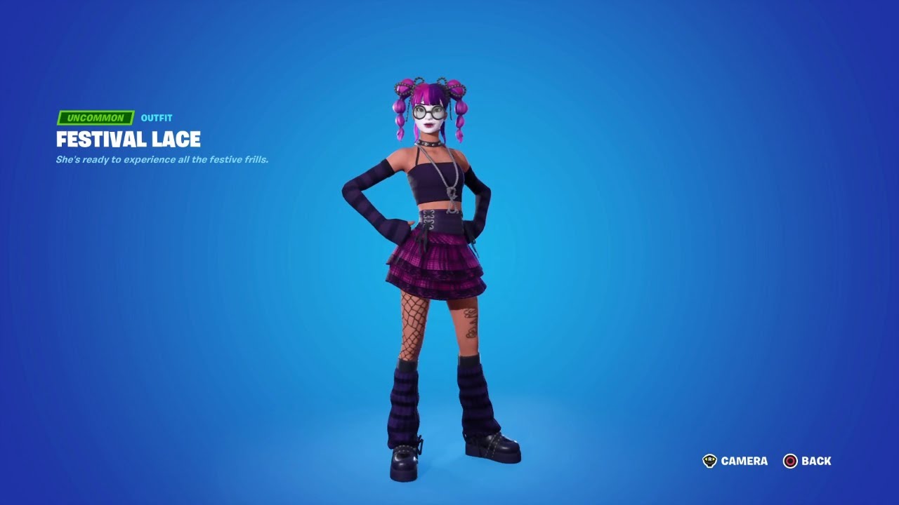 Fortnite Festival Lace Skin - YouTube