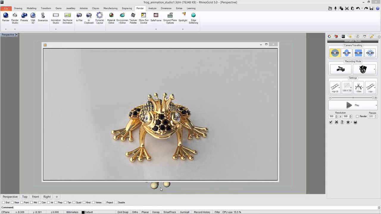 RhinoGold 5 0 Animation Studio HD - YouTube