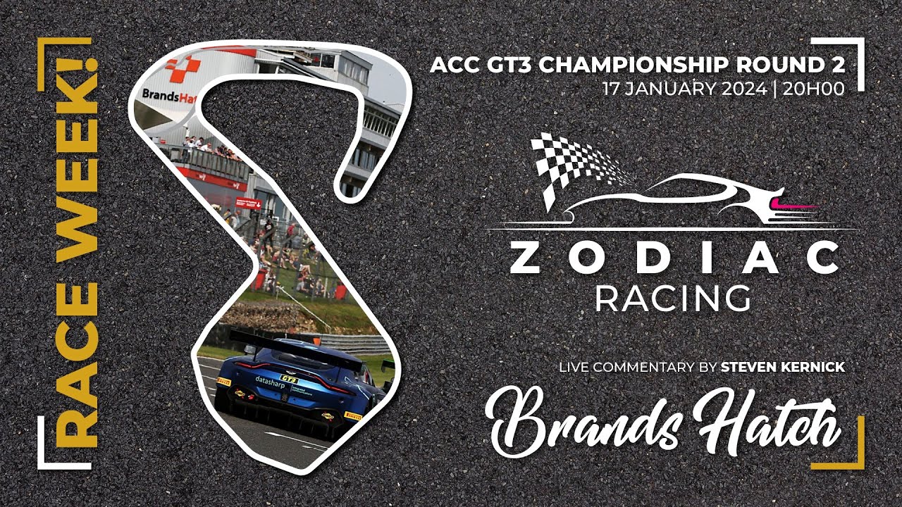 Zodiac Racing ACC Championship Season 01 Round 02 Pro-Race Brands Hatch ...