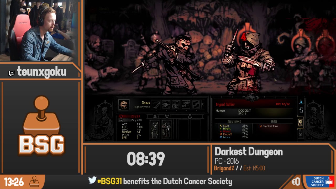 Darkest Dungeon (Brigand%) #BSG31 - YouTube