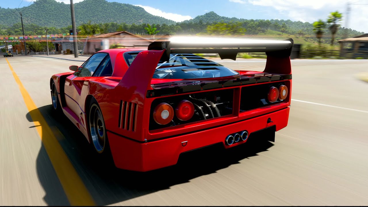 Ferrari F40 COMPETIZIONE - Forza Horizon 5 | Logitech G920 gameplay ...