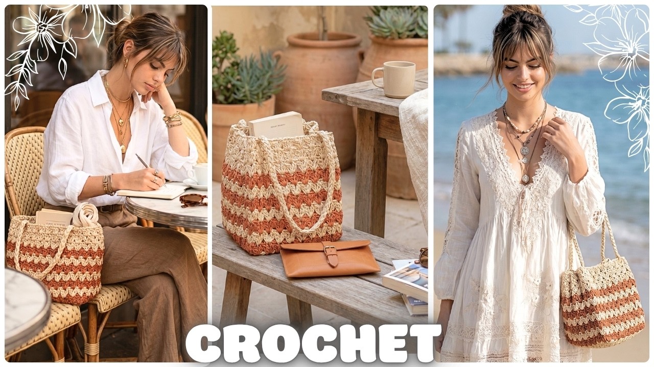 🌸 CROCHET : SIMPLE À FAIRE… MAIS EFFET GARANTI 😱 tuto LANNA ...