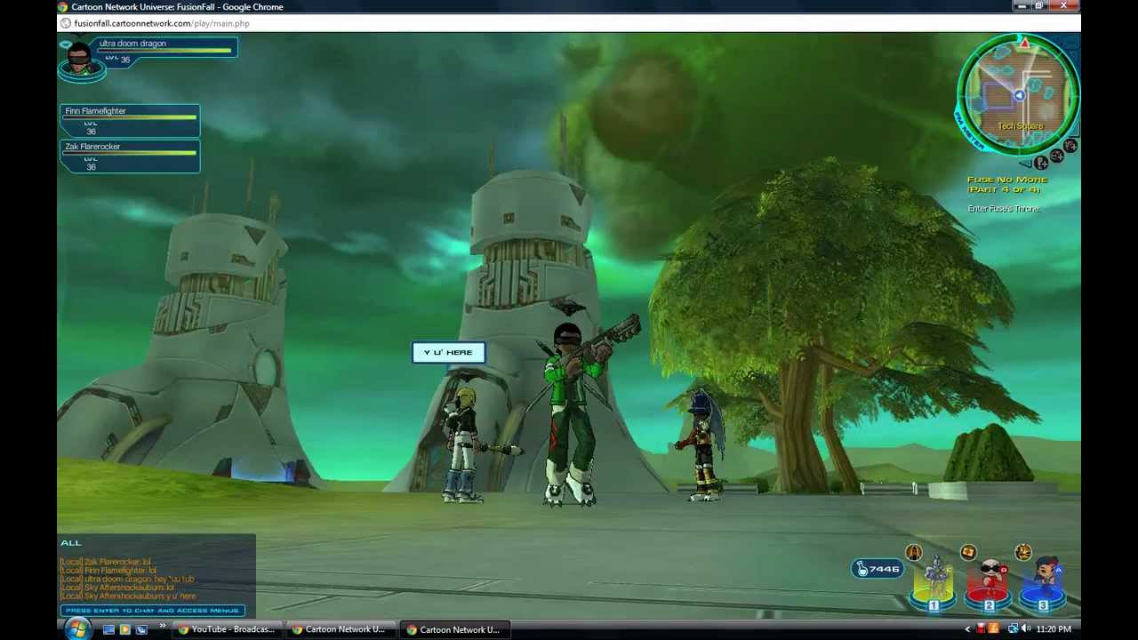 fusion fall - deleted tech square(future) - YouTube