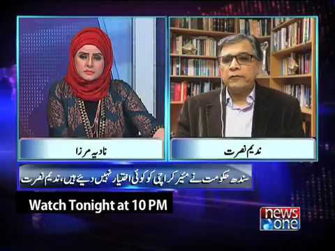 Watch Exclusive interview of Nadeem Nusrat on "10pm with Nadia Mirza ...