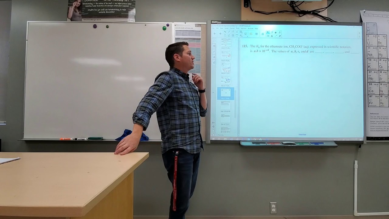 16.3 Kb and pH pOH - YouTube