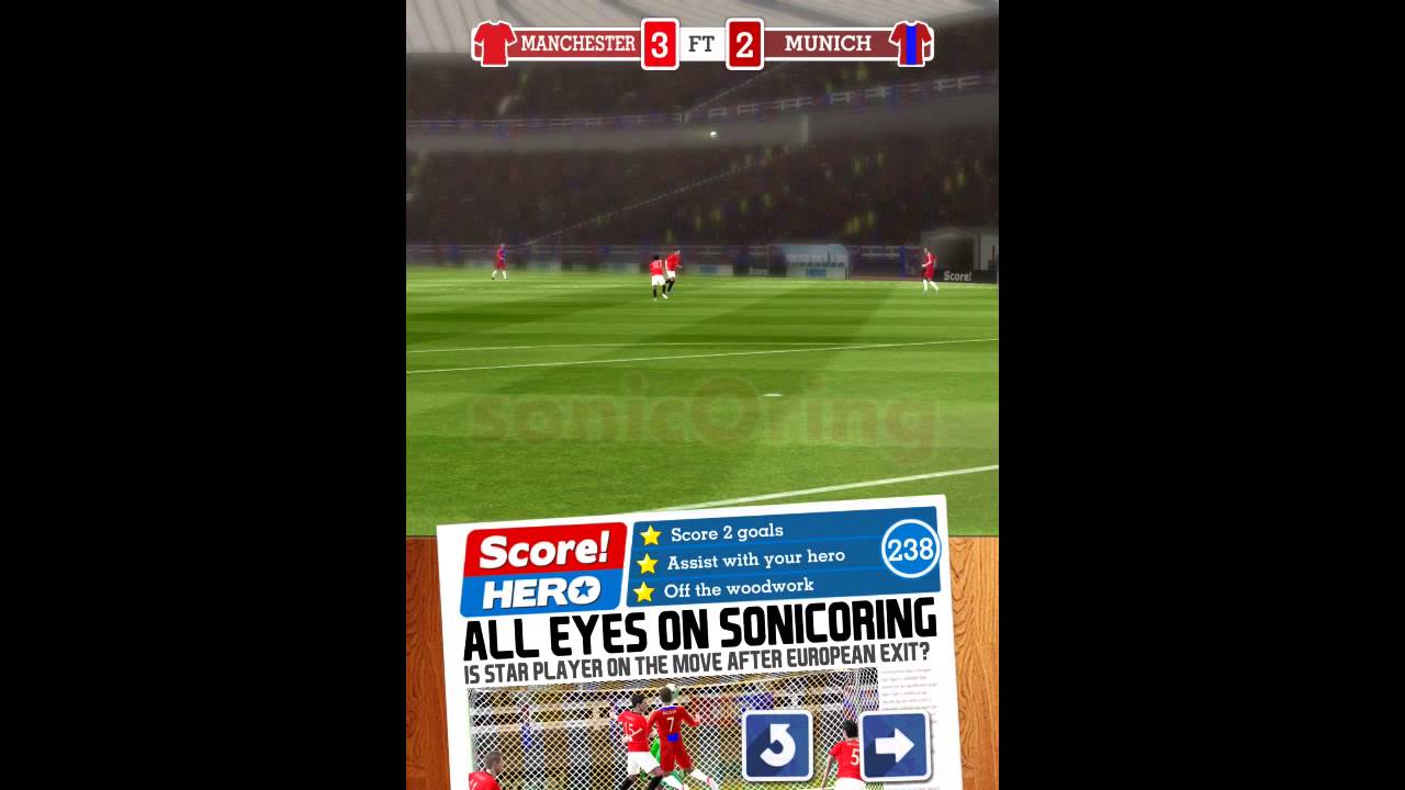 Score Hero Level 236 237 238 239 240 - 3 Stars Guide - YouTube