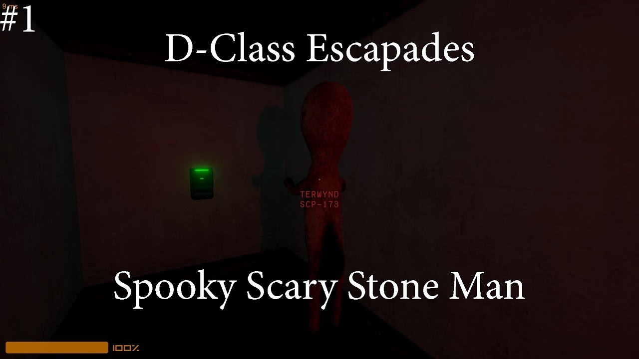 The Spooky Scary Stone Man [SCP: Secret Laboratory] - YouTube