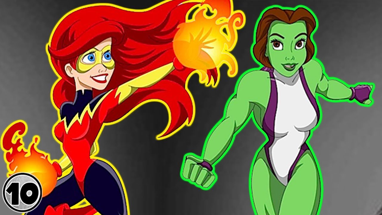 Top 10 Disney Princesses You Didn't Know Were Superheroes - YouTube