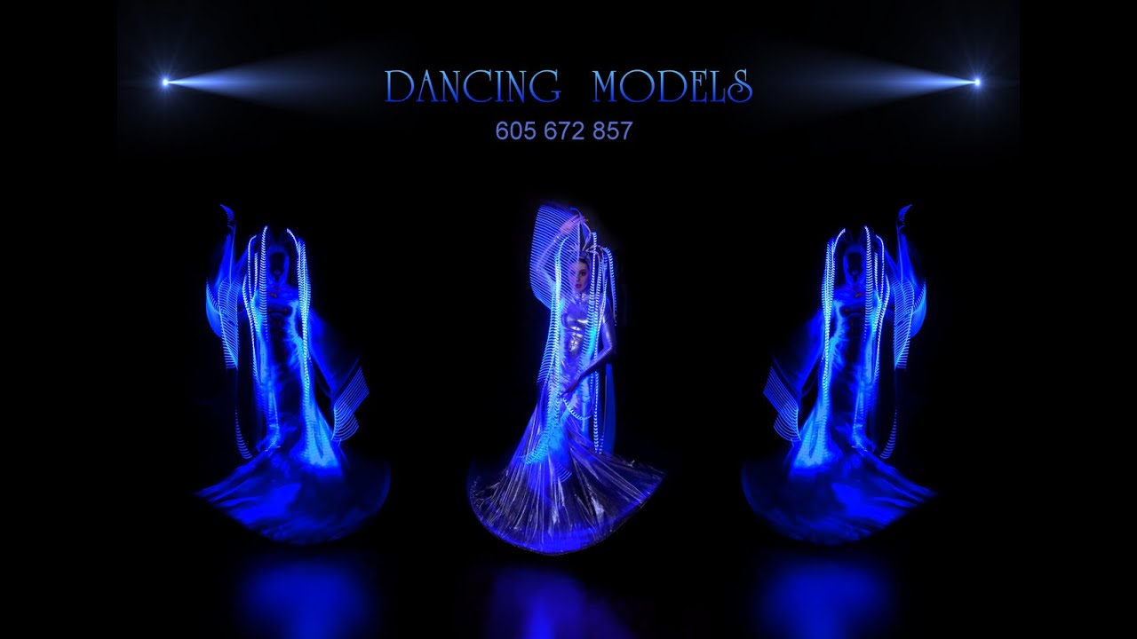 MAGIC LED SHOW - LED GIRLS - Dancing Models EXCLUSIVE LED SHOW - YouTube