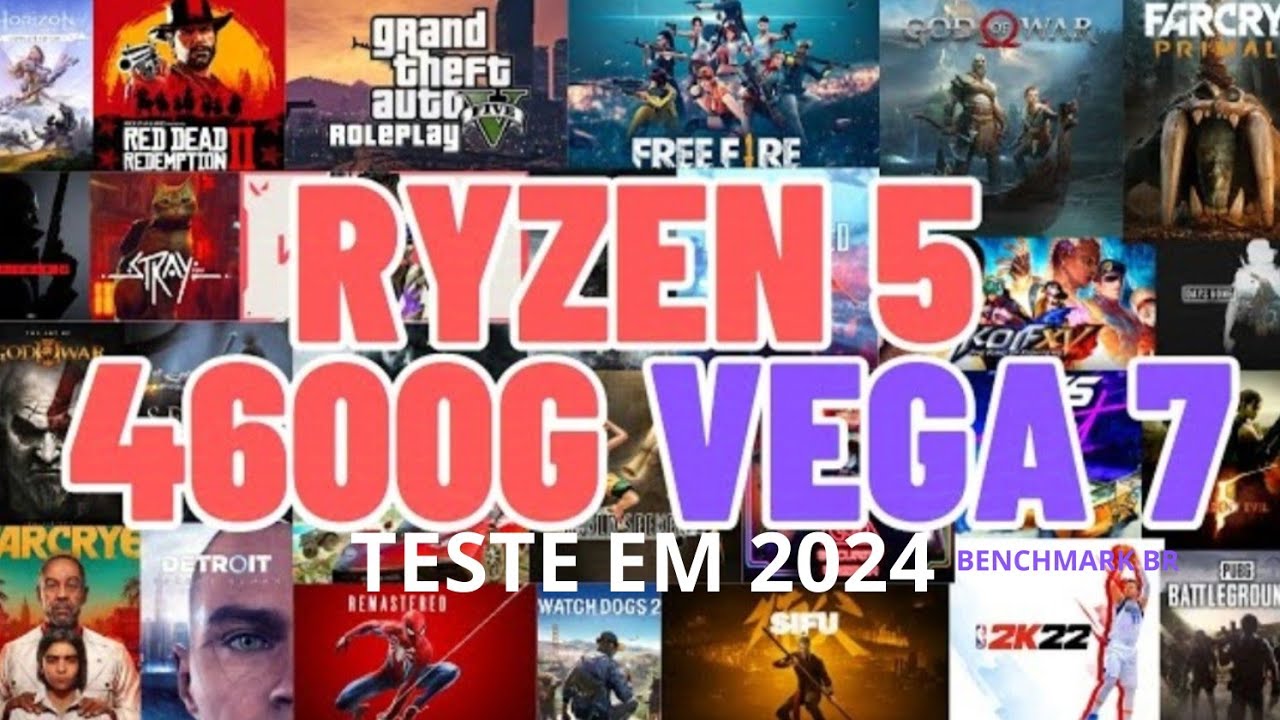 Benchmark Ryzen 5 4600g+VEGA 7: teste em 25 jogos | 1080p | Ryzen 5 ...