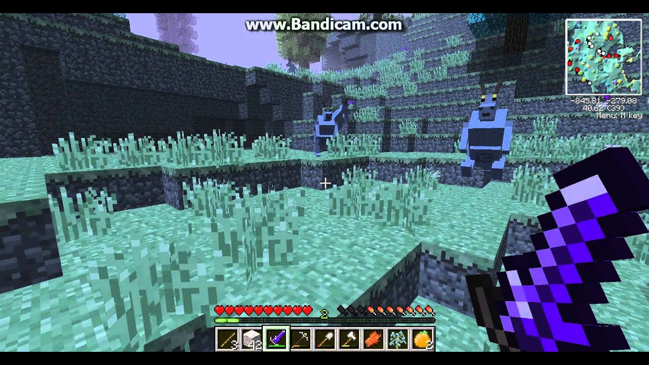 Minecraft Aether 2: Zanite Sword! - YouTube