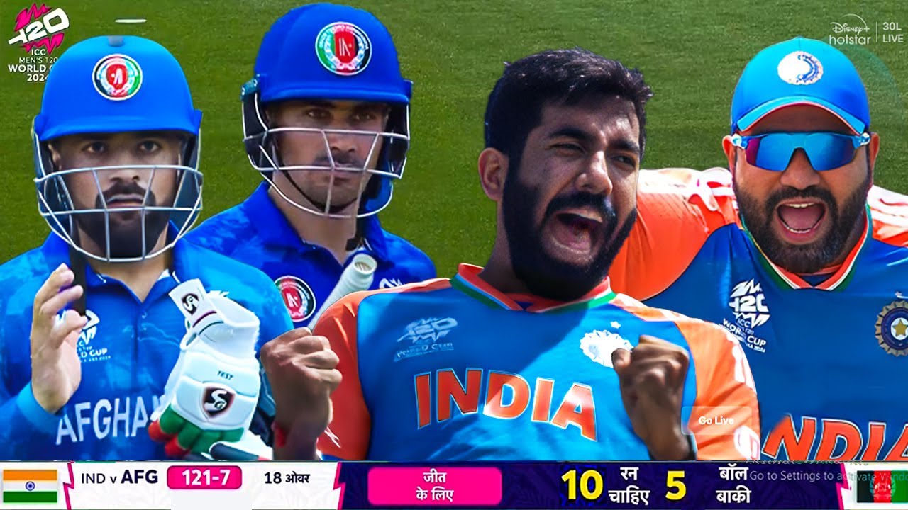 India Vs Afghanistan T20 World Cup Full Match Highlights, Ind Vs Afg ...