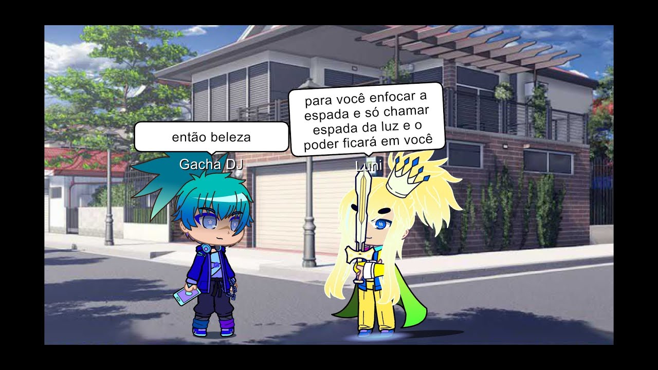 A lenda da espada da luz gacha Life parte 1 - YouTube