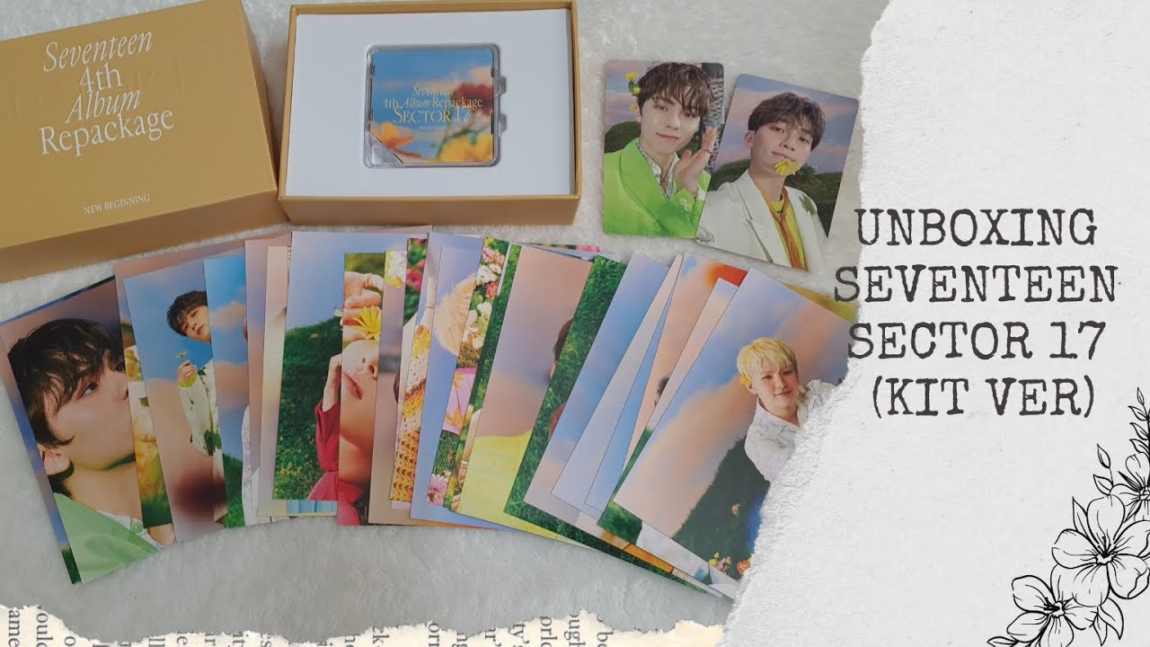 [CARAT VLOG] 캐럿 브이로그 Unboxing Seventeen 4th Album Repackage - Sector 17 ...