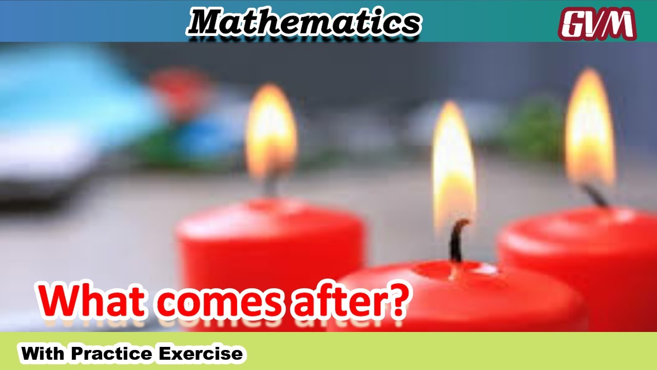Class LKG | Mathematics | What comes after? - YouTube