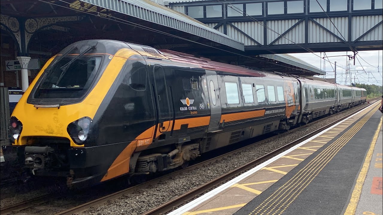 *Grand Central class 221* Trains at Grantham (29/06/24) - YouTube