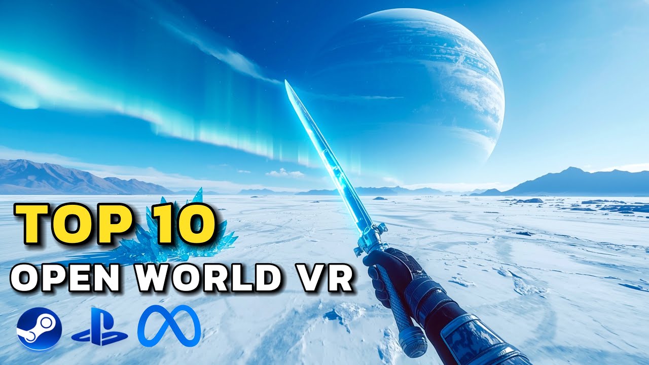 TOP 10 OPEN WORLD VR Games Worth Every Minute in 2026 (PS VR2, Meta ...