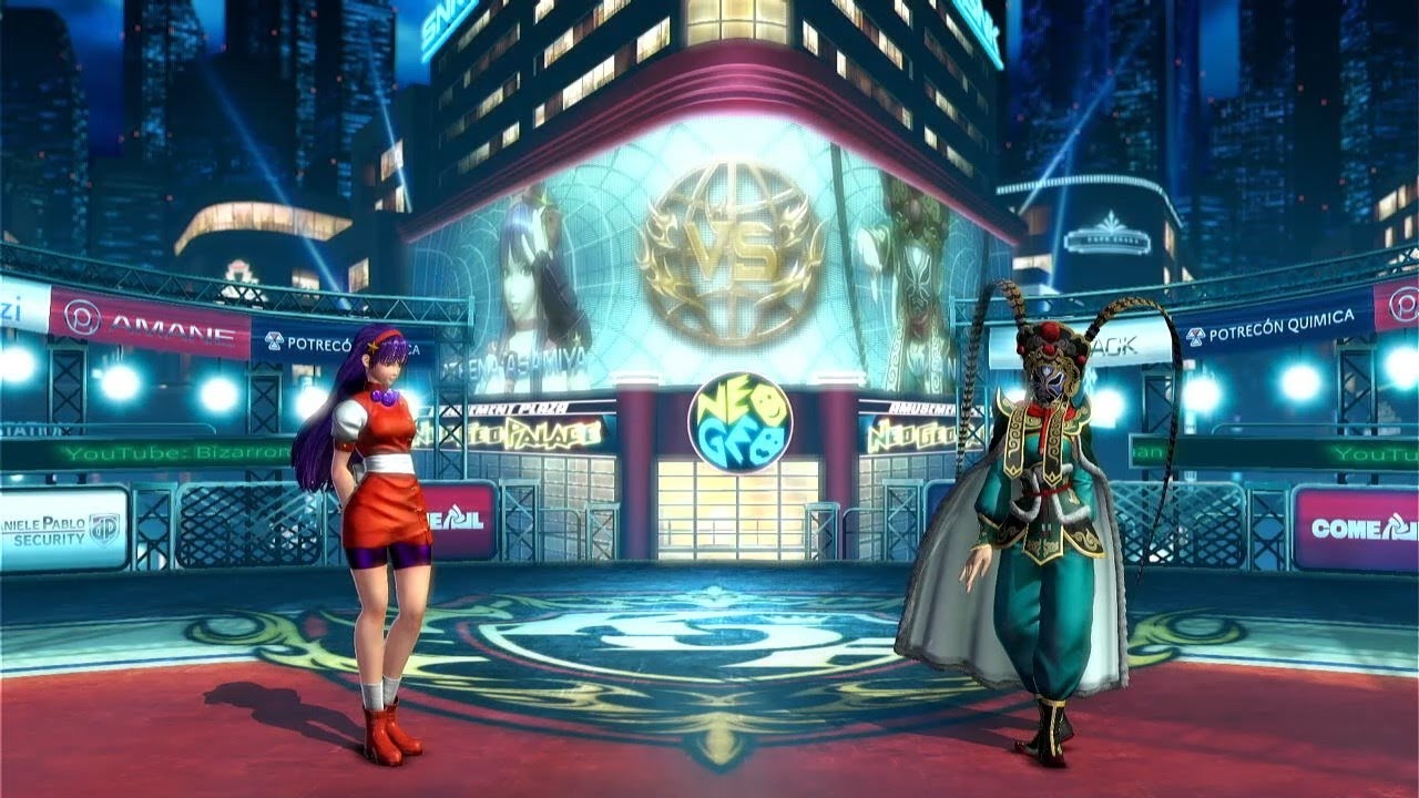 ATHENA VS MIAN - KOF XIV - YouTube