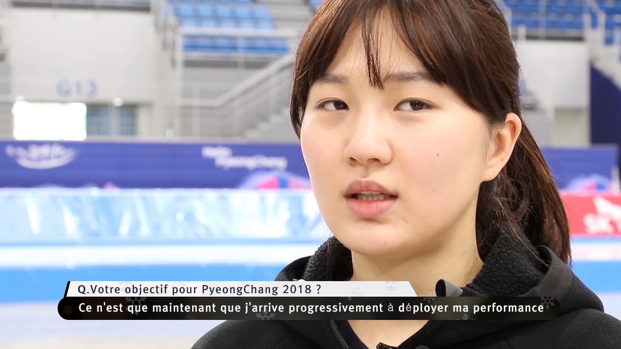 (FRA) Interview de PARK Seung-hee, patineuse de vitesse - YouTube