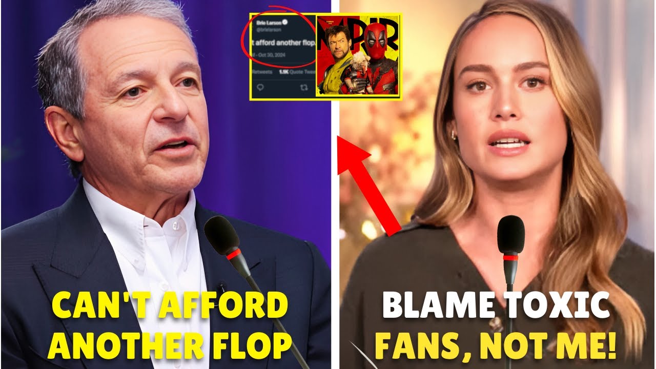 Brie Larson Blasts Disney President as Deadpool & Wolverine Controversy ...