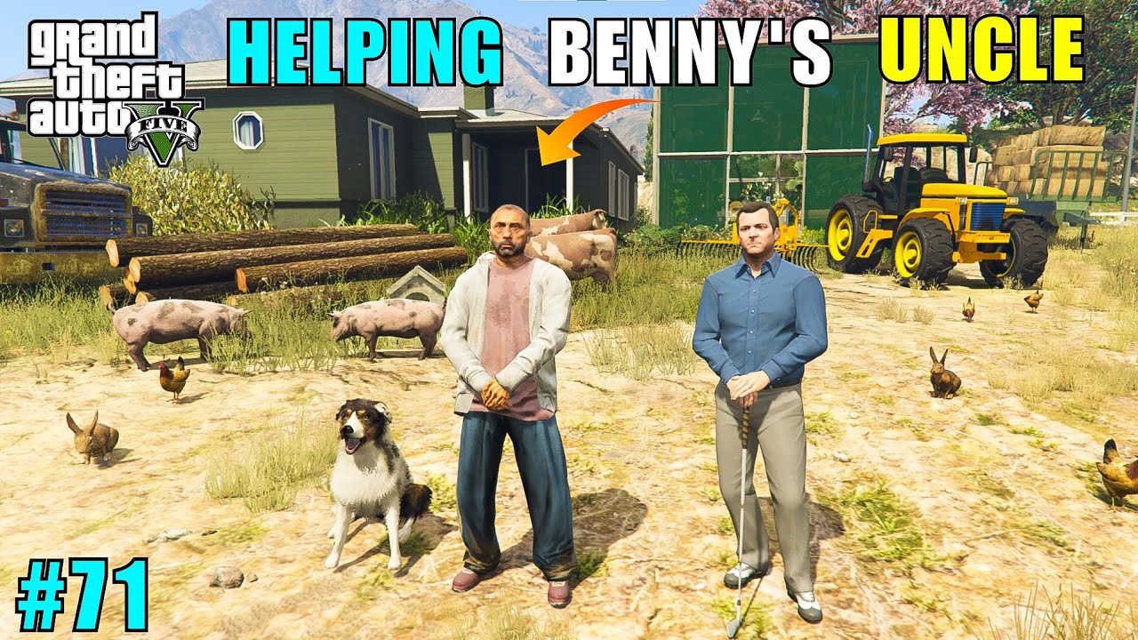 SAVING BENNY'S UNCLE FROM LOCAL GANG | GTA 5 GAMEPLAY #71 - YouTube