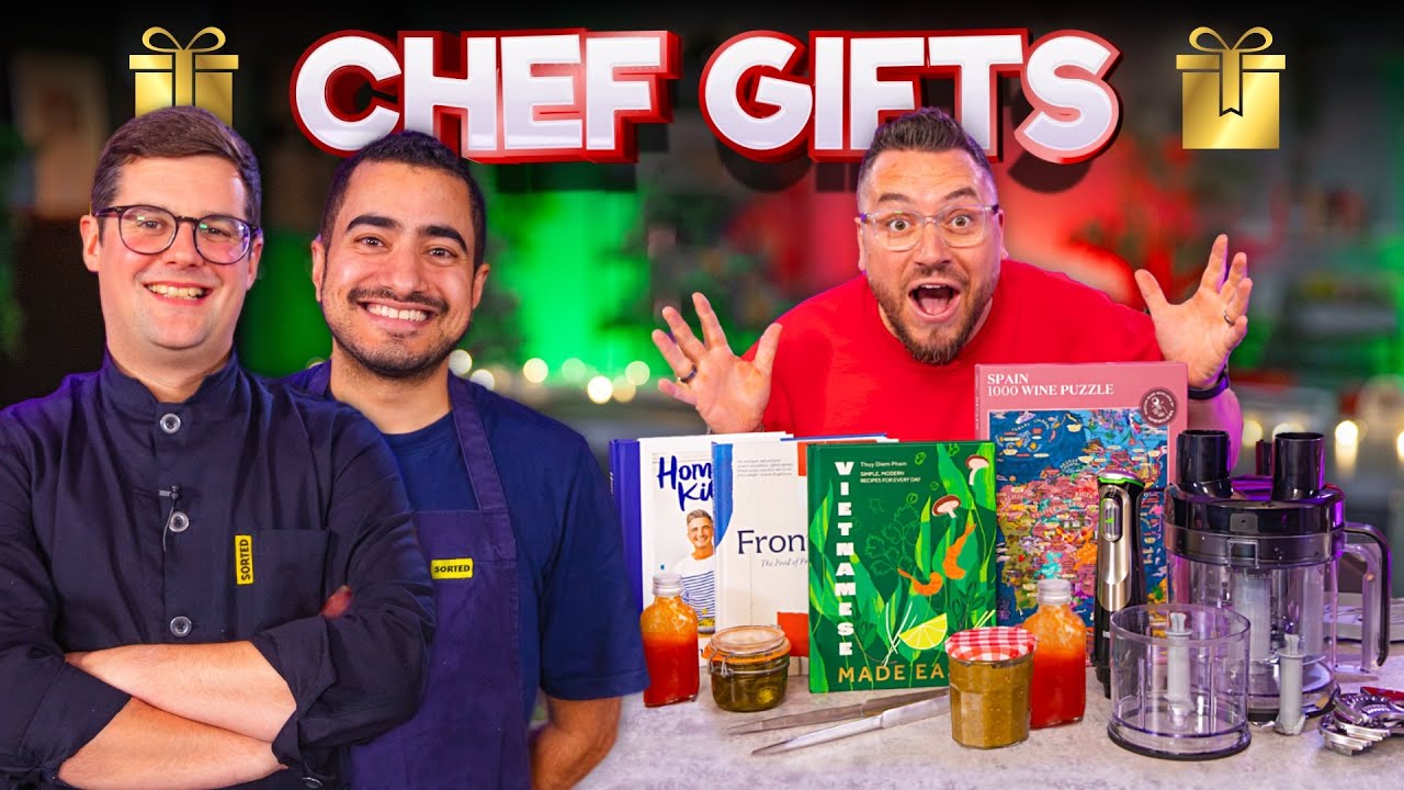 Reviewing Chef Recommended Gifts for Foodies | Sorted Food - YouTube