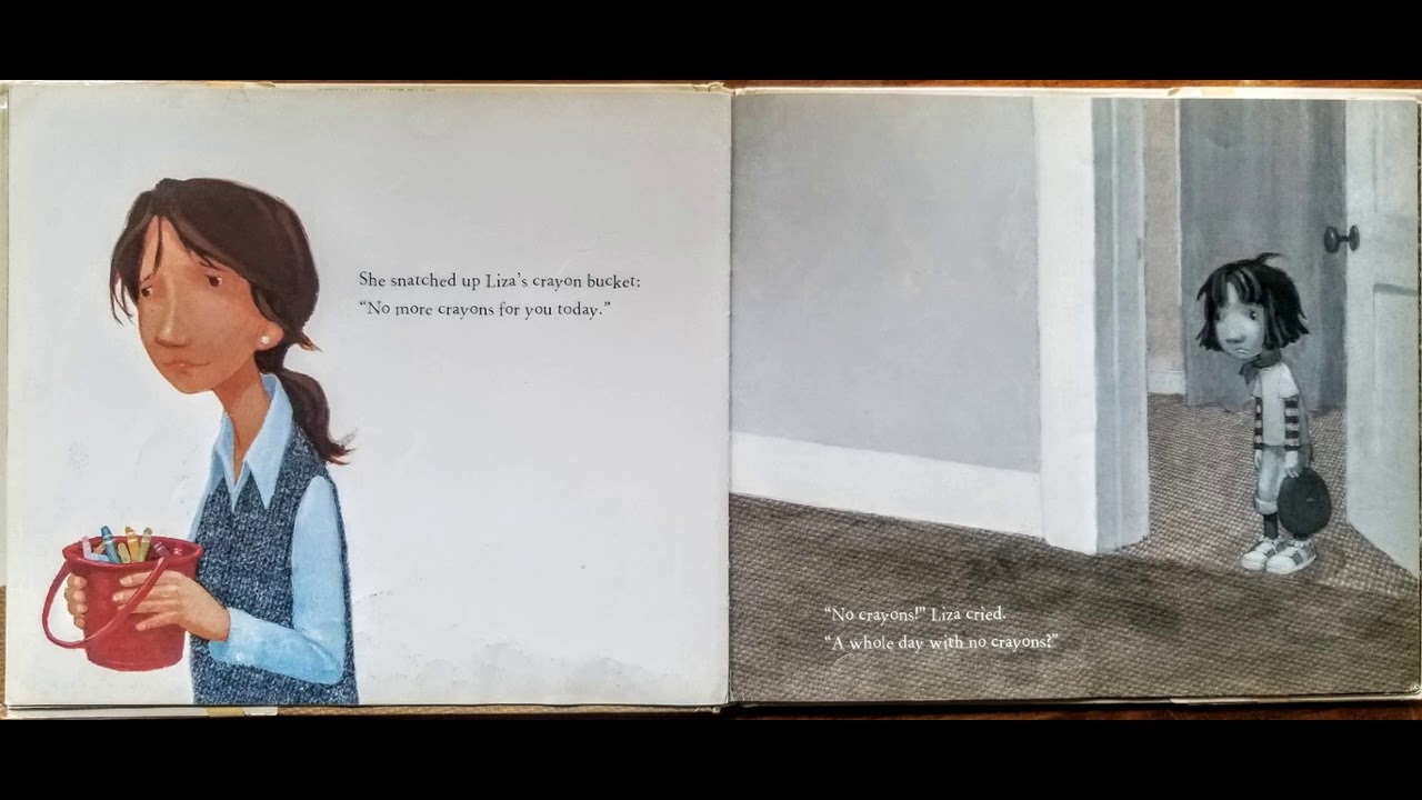 A Day With No Crayons by Elizabeth Rusch - YouTube